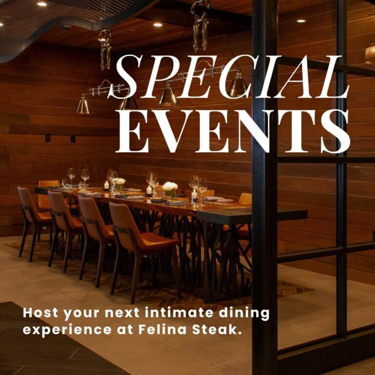 Felina Steak Restaurant | Jersey City - By Landmark